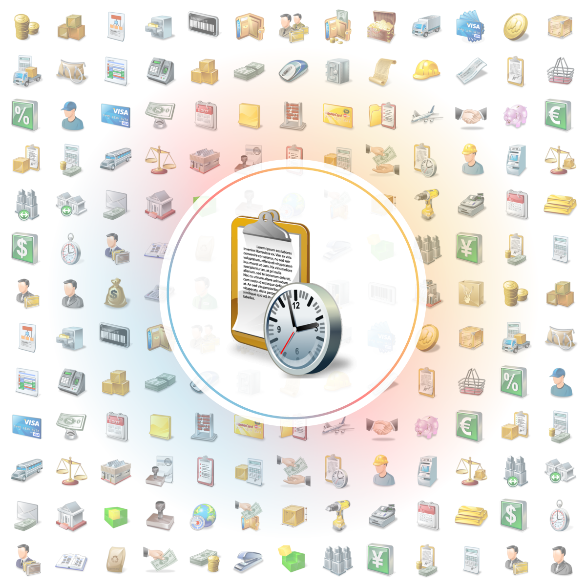Time_sheet Icons - Iconshock