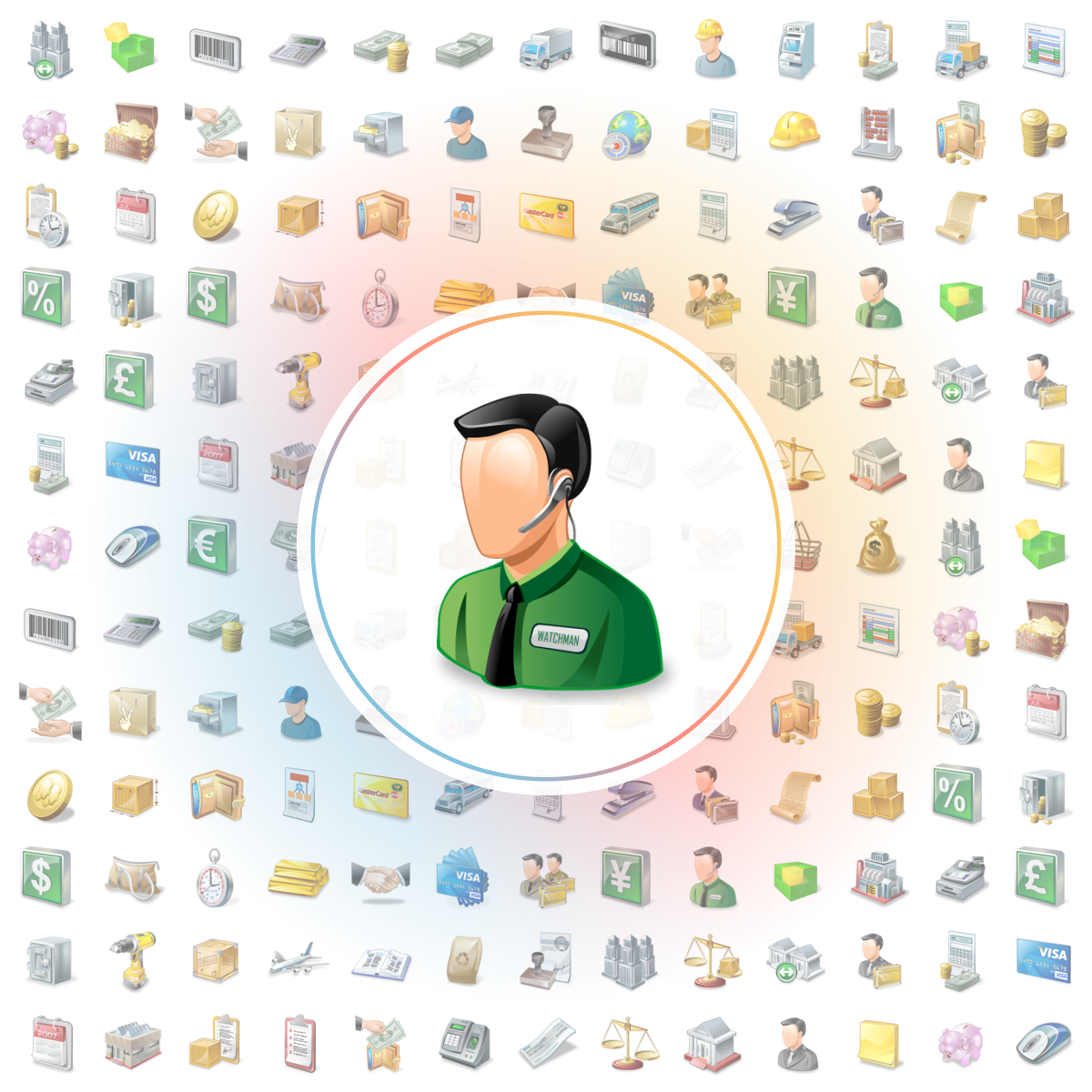 Watchman Icon - Iconshock