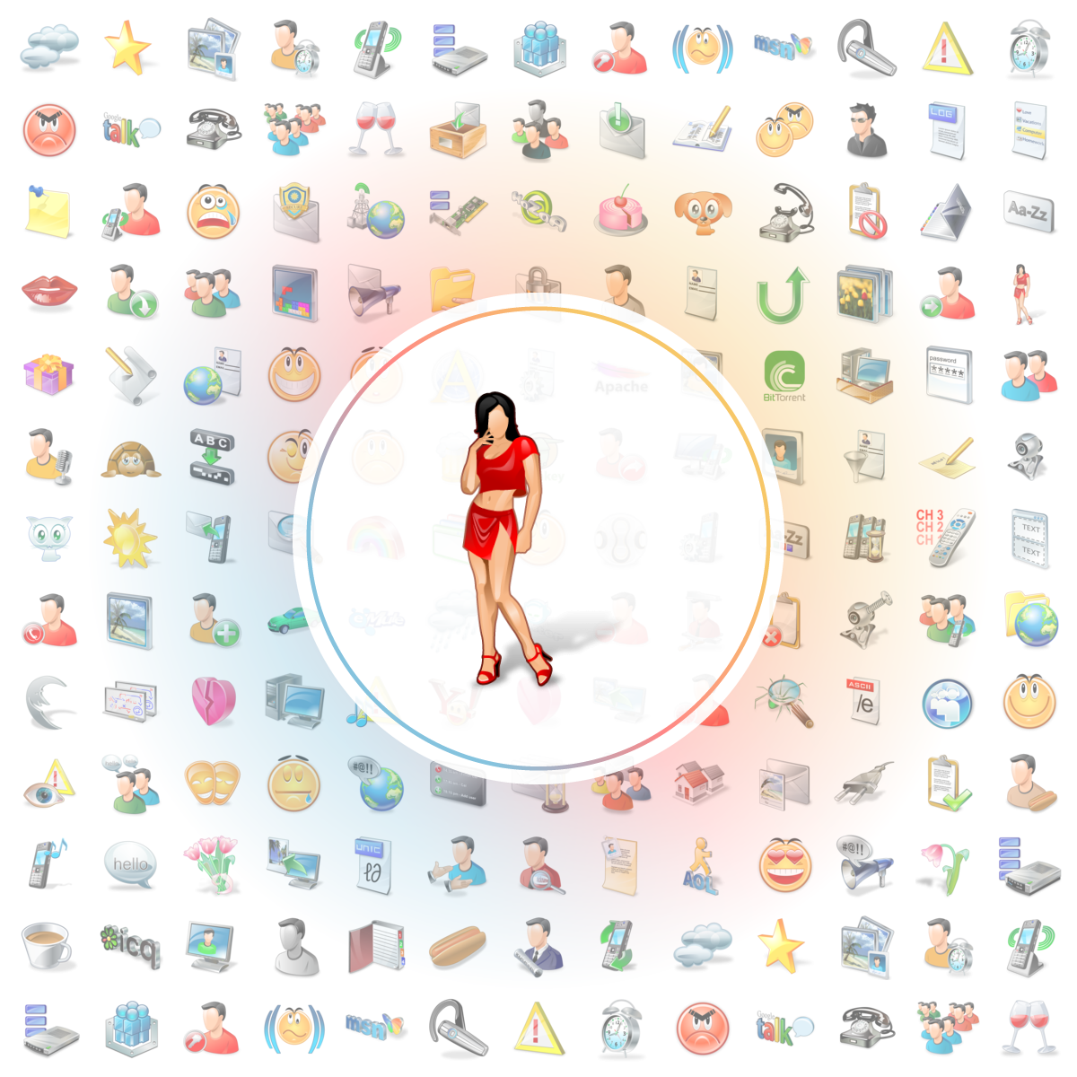 Sexy Girl Icons Iconshock