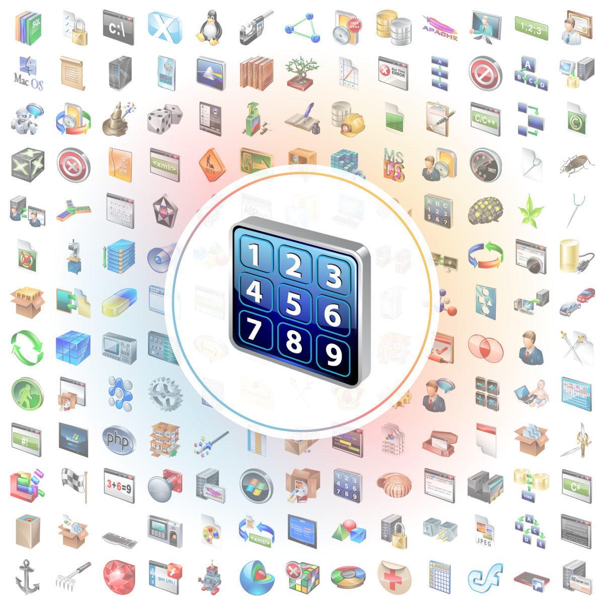 Integer Icon - Iconshock