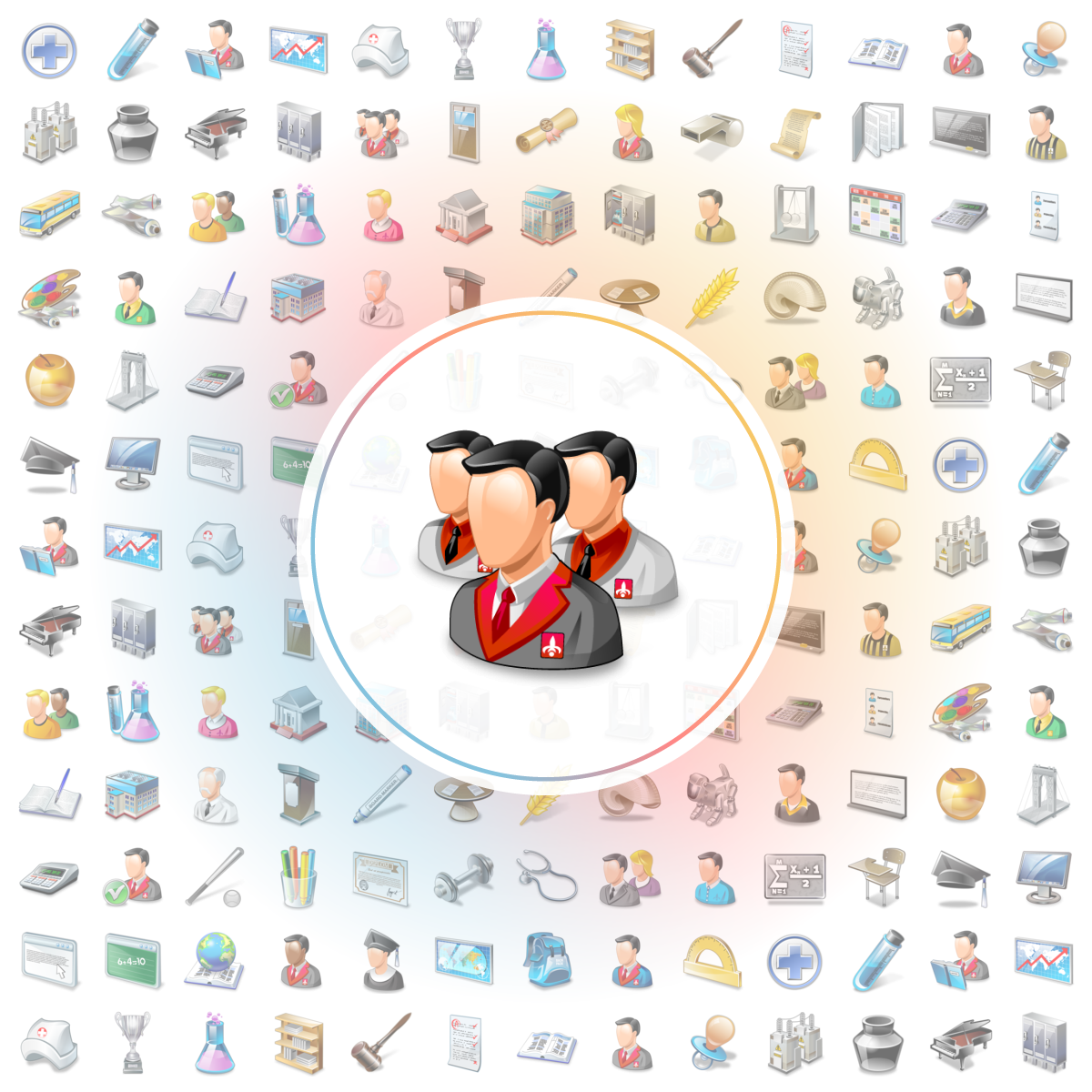 Classmate Icon - Iconshock