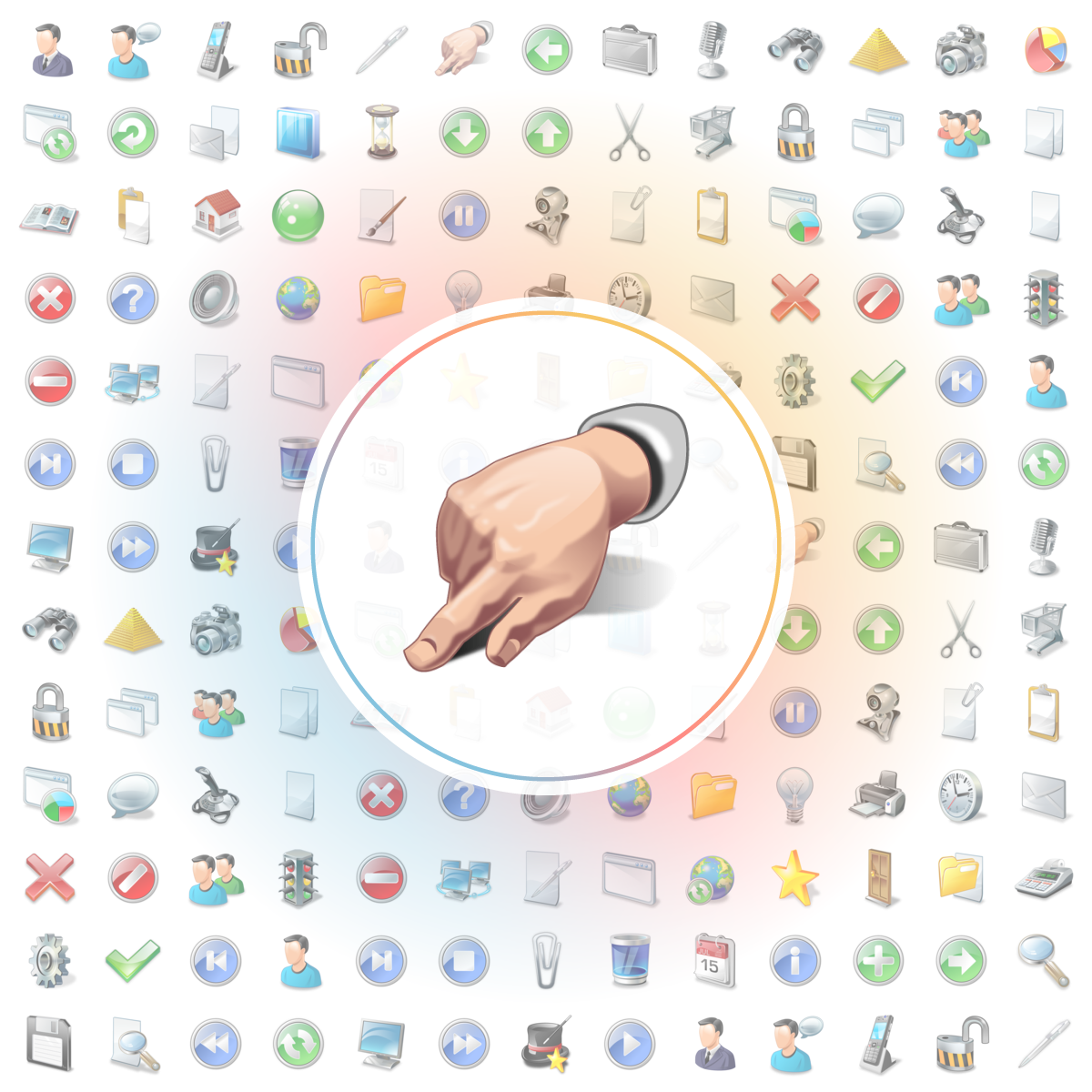 Hand Icon - Iconshock