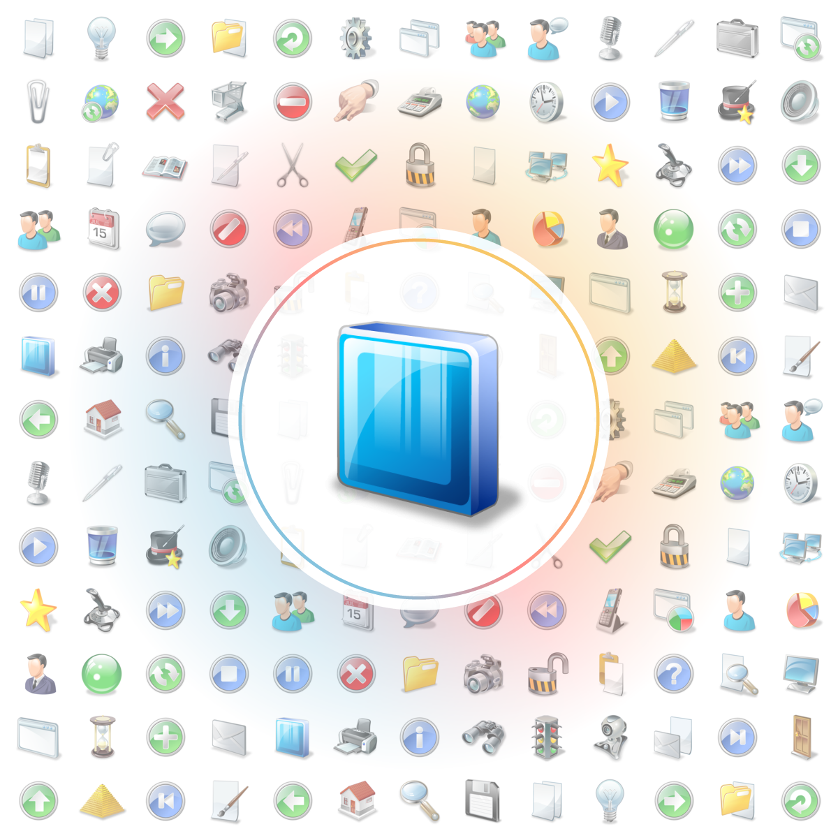 Square Icon - Iconshock