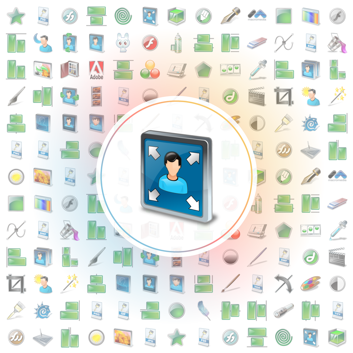 Image size Icon - Iconshock