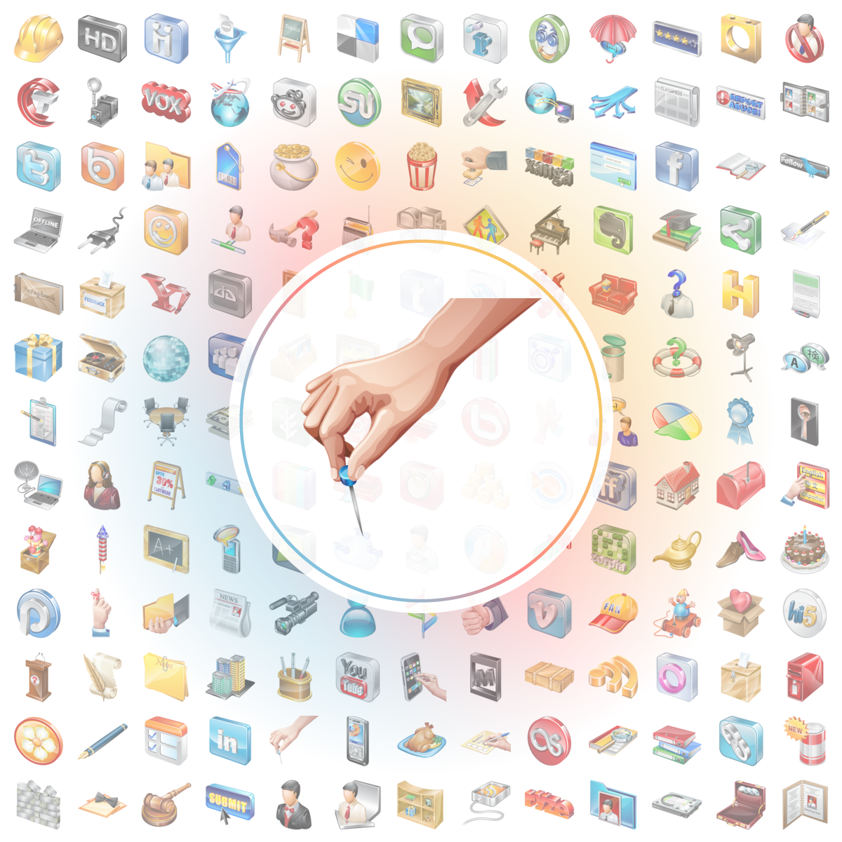 Nudge Icons - Iconshock