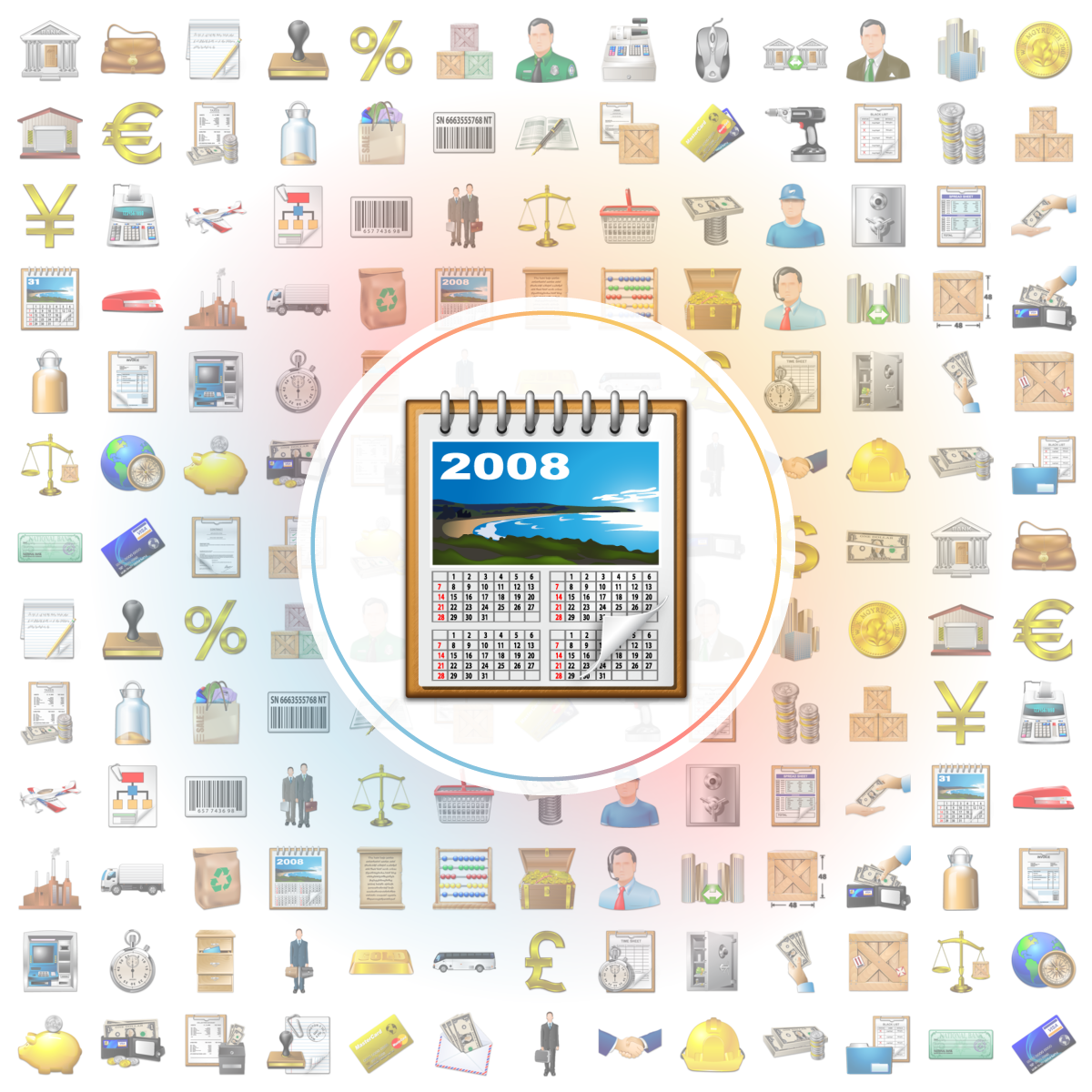 Calendar year Icon - Iconshock