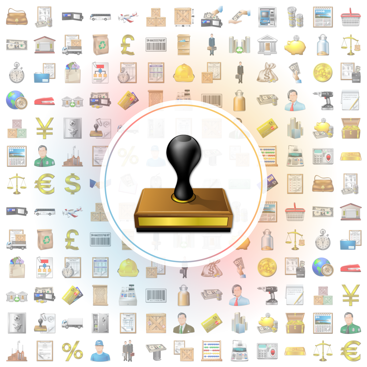 Stamp Icon - Iconshock