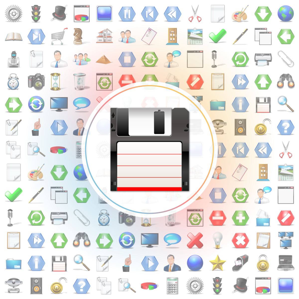 Diskette Icon - Iconshock