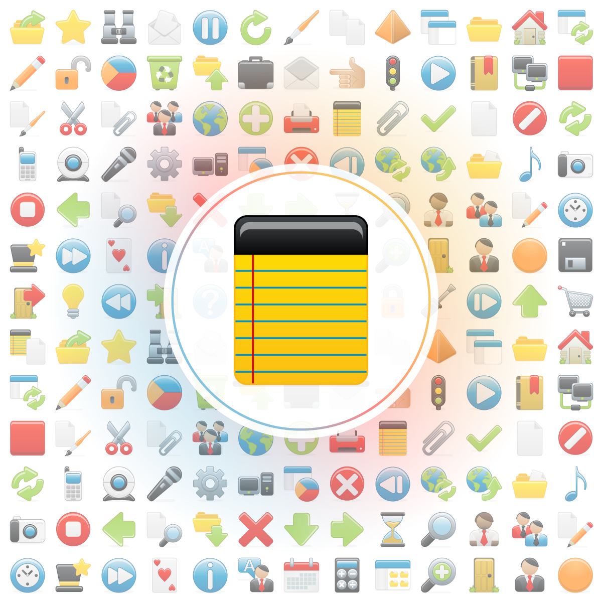 Notepad Icon - Iconshock