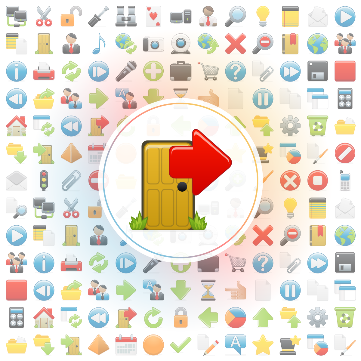 Out Icon - Iconshock