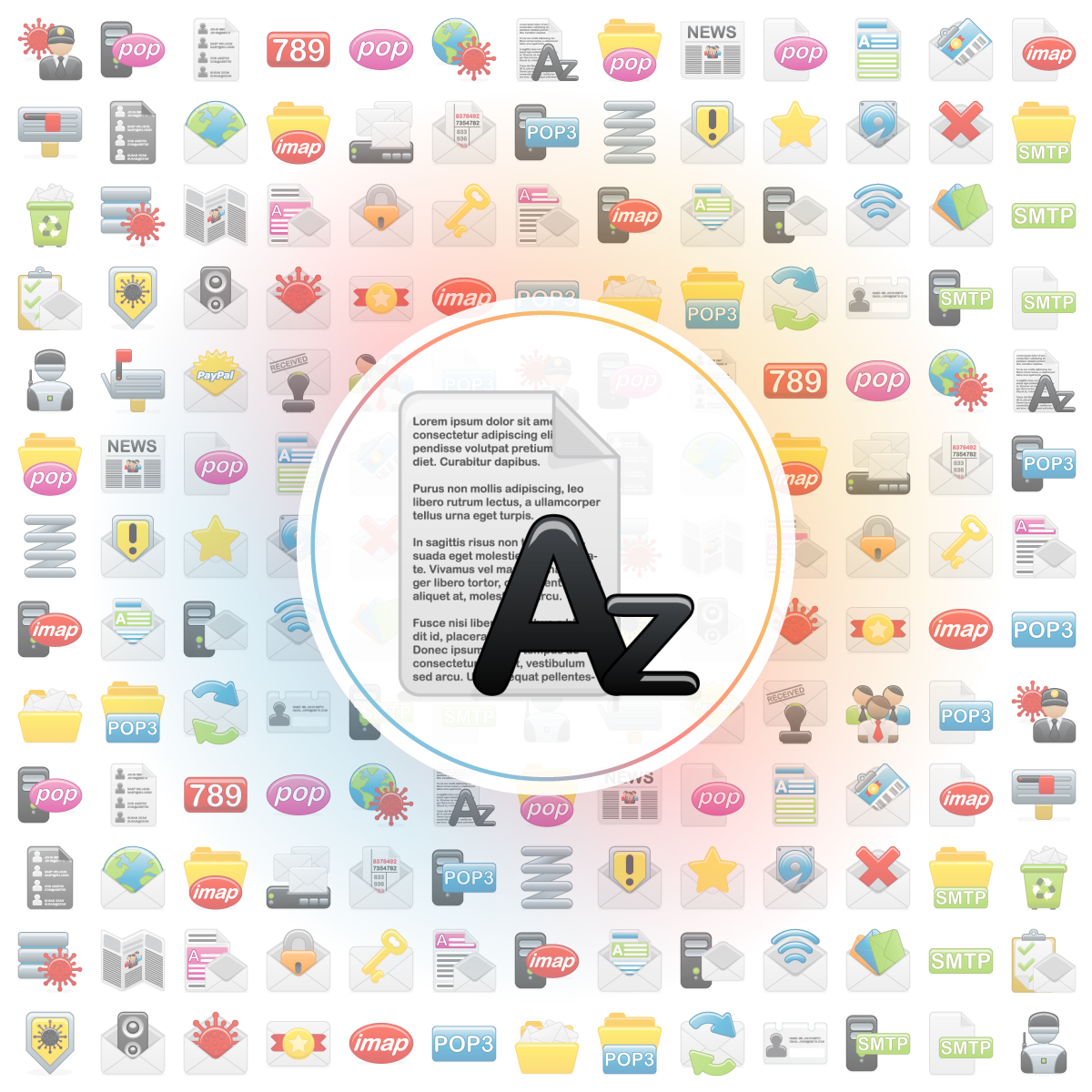 Spelling Icon - Iconshock