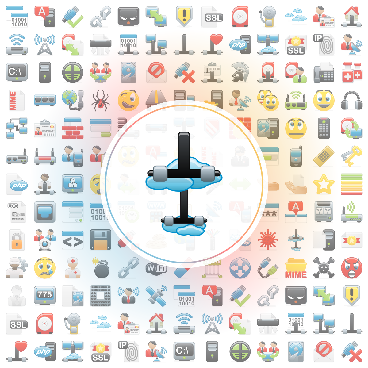 Subnet Icon - Iconshock