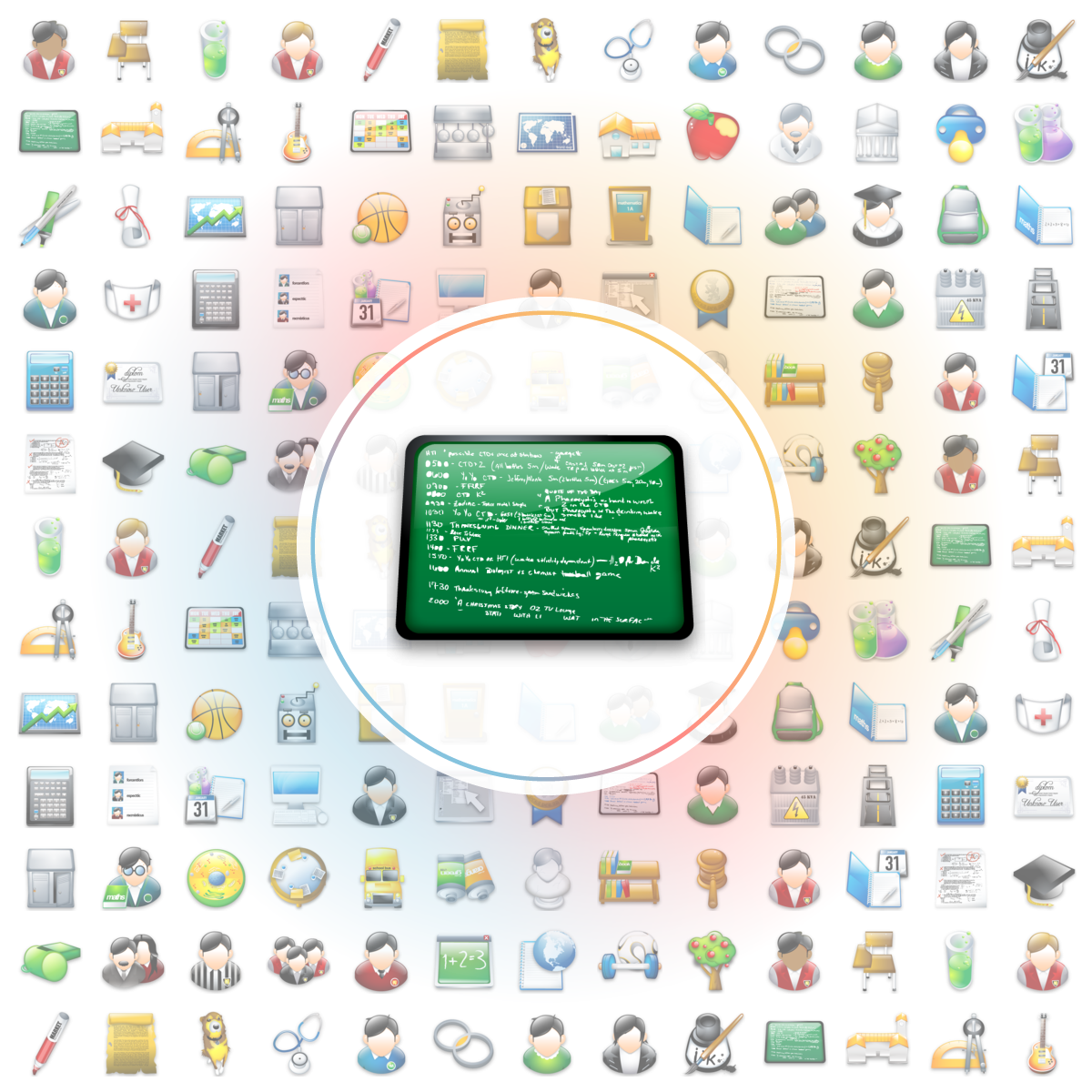 Blackboard Icon - Iconshock