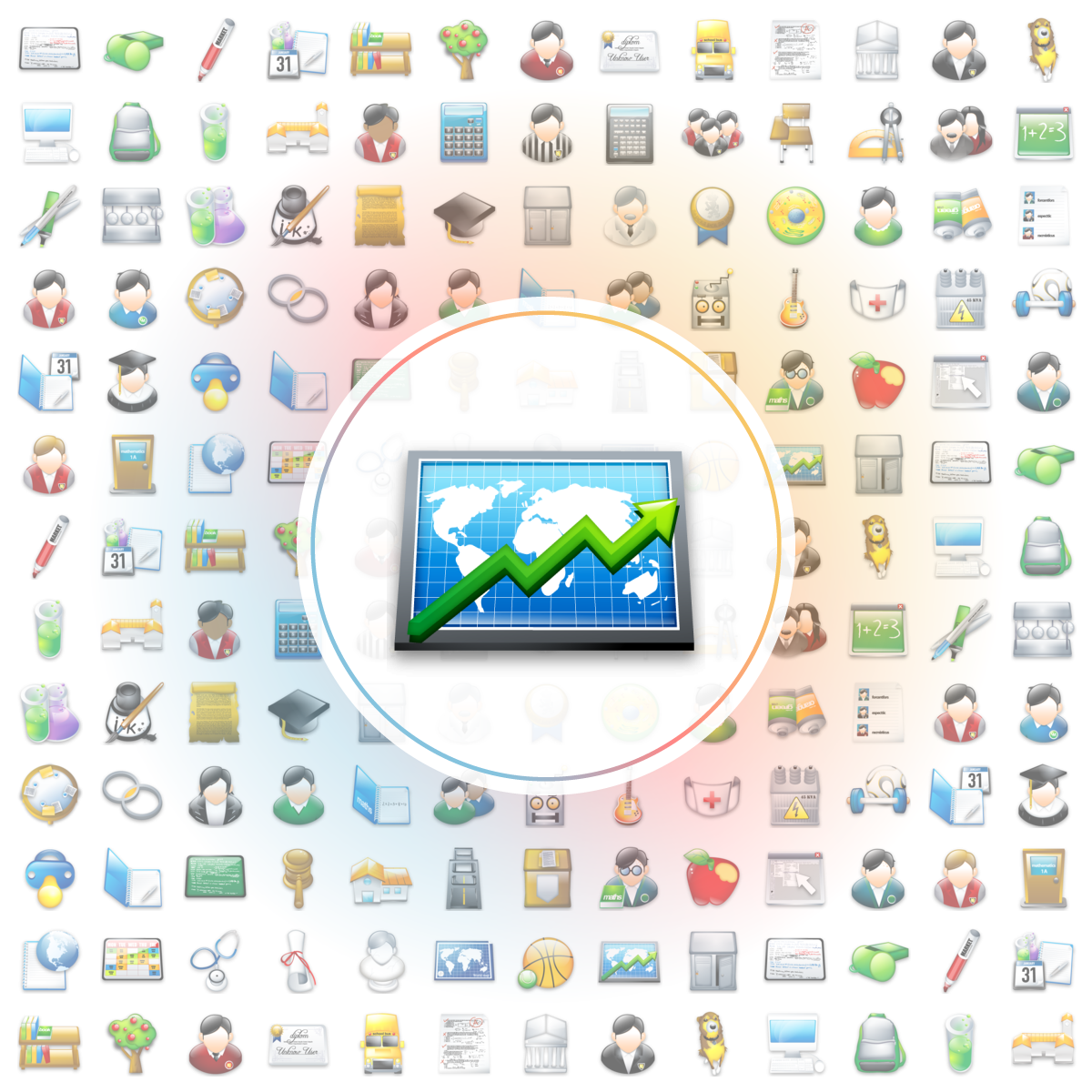 Economics Icon - Iconshock