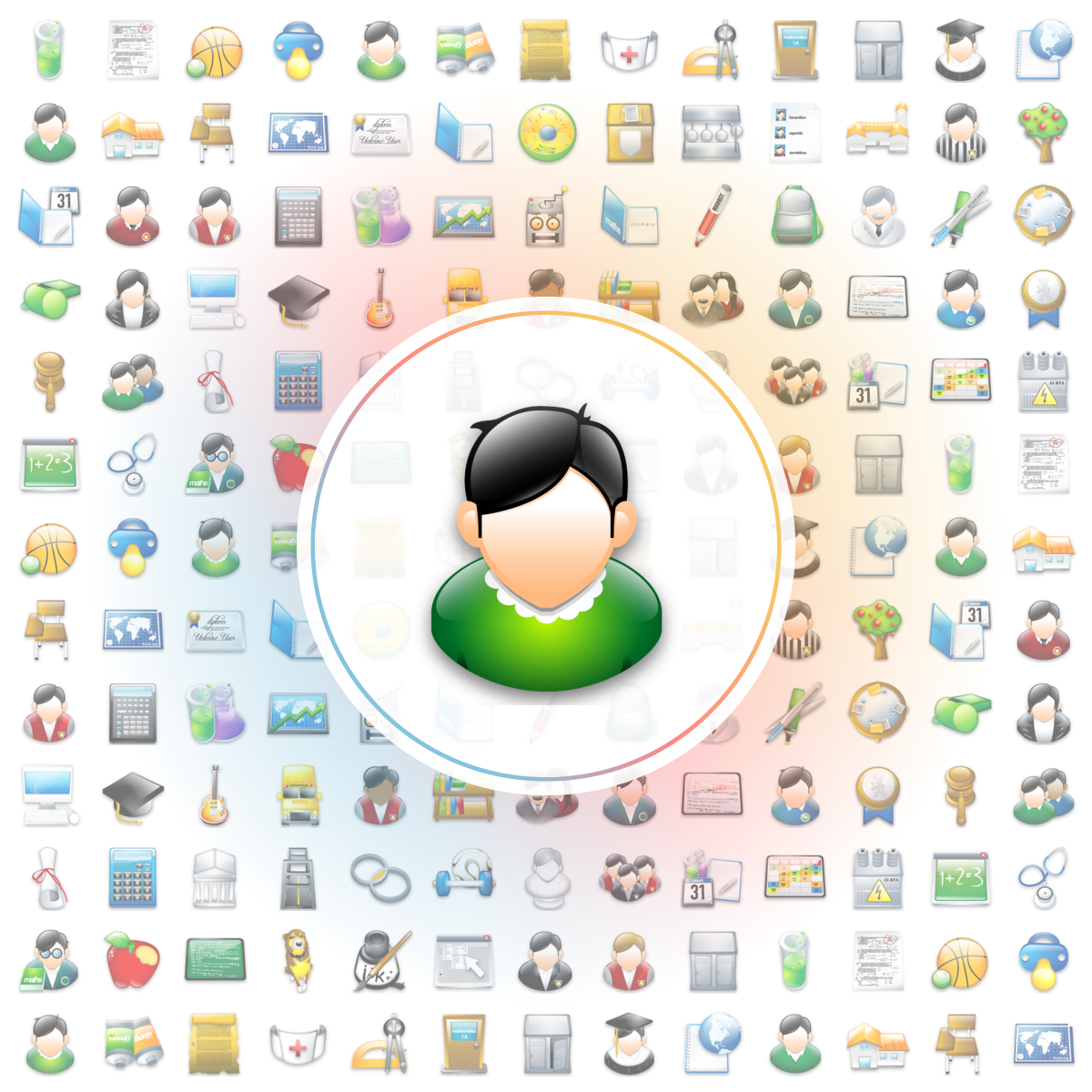 Preschool Icon - Iconshock