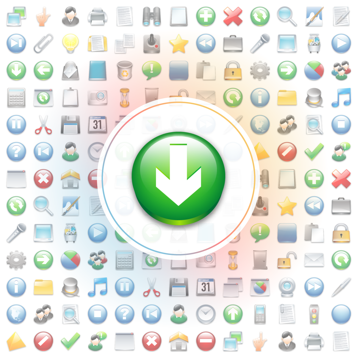 Down Icon - Iconshock