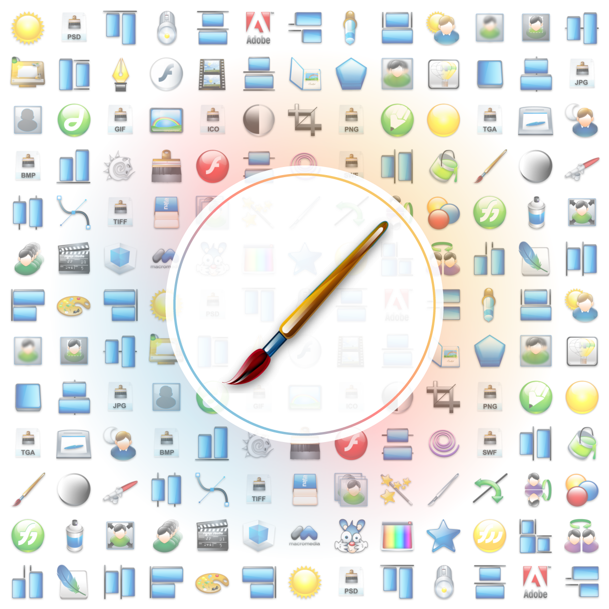 Brush Icon - Iconshock