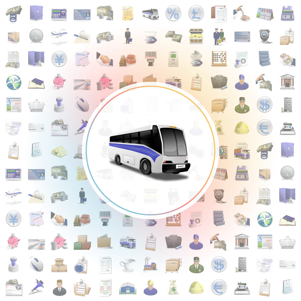Bus Icon - Iconshock