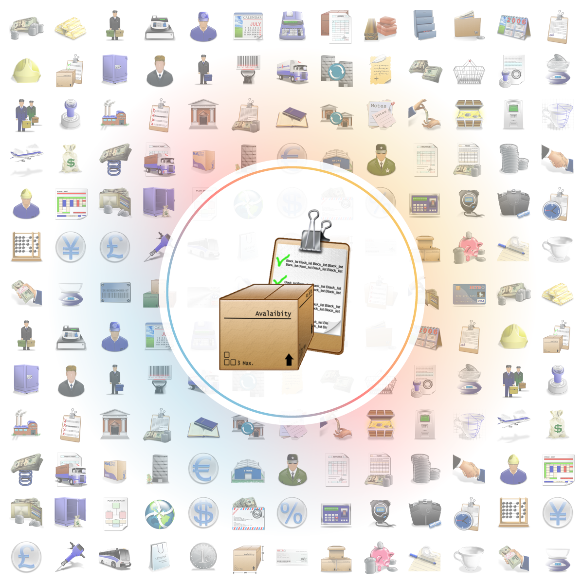 Inventory Icon - Iconshock