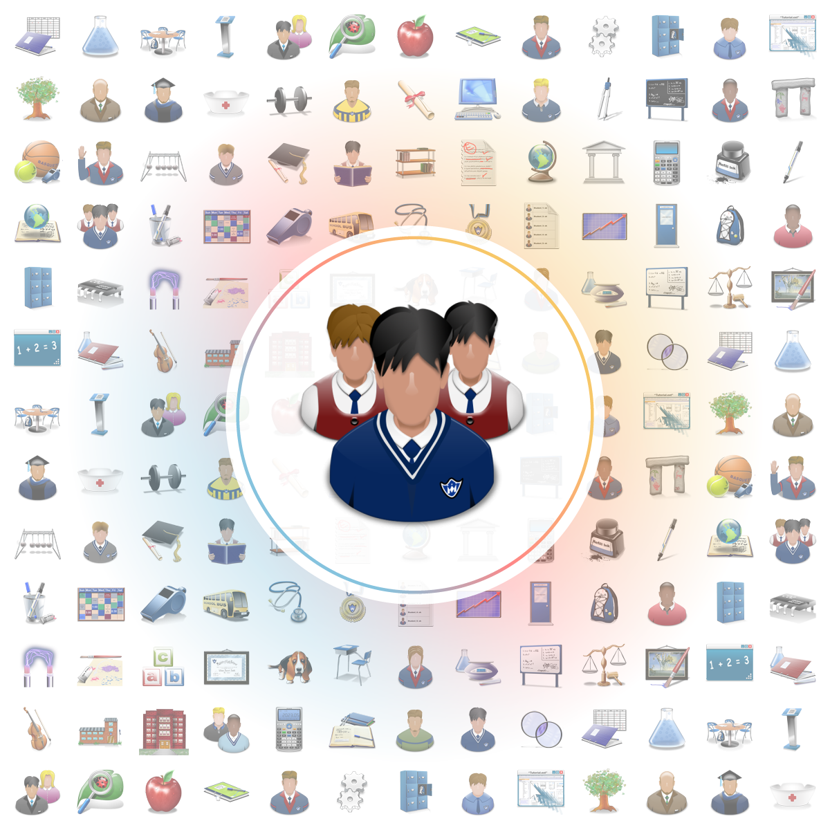 Classmate Icon - Iconshock