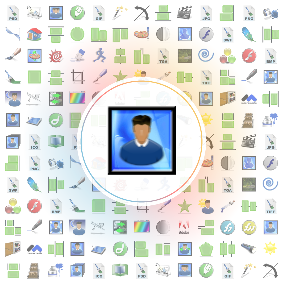 Blur Icon - Iconshock