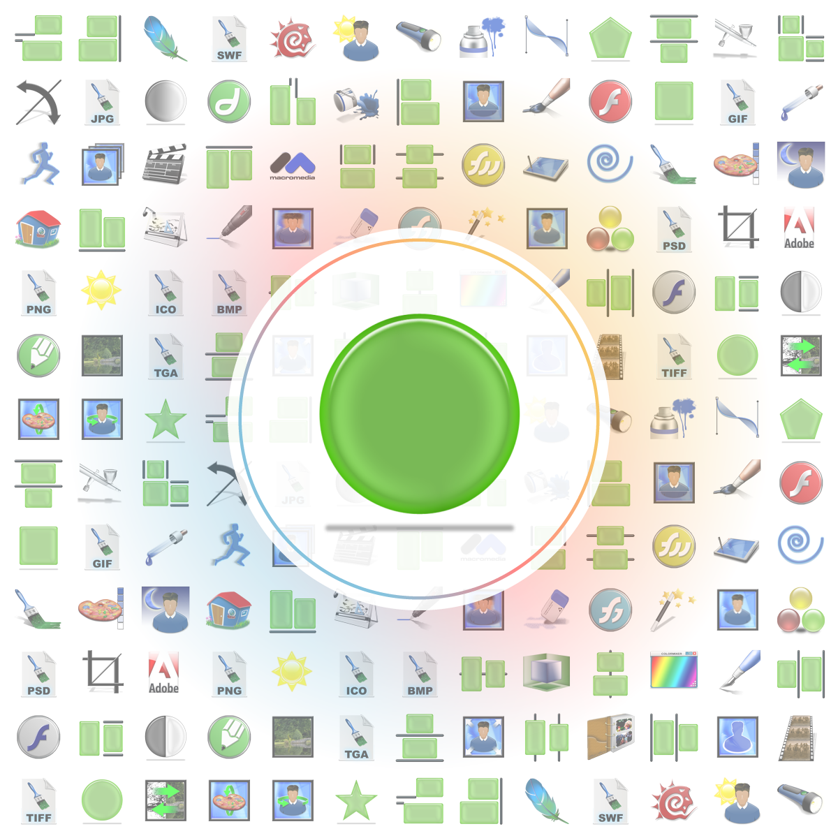 Ellipse Icon - Iconshock