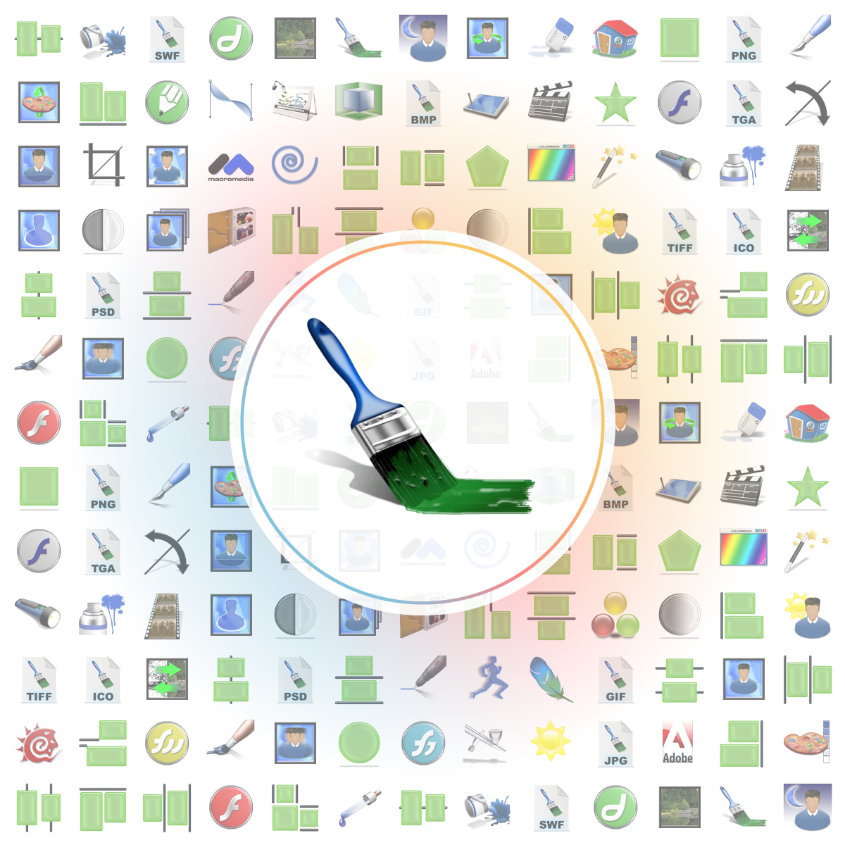Paint Icon - Iconshock