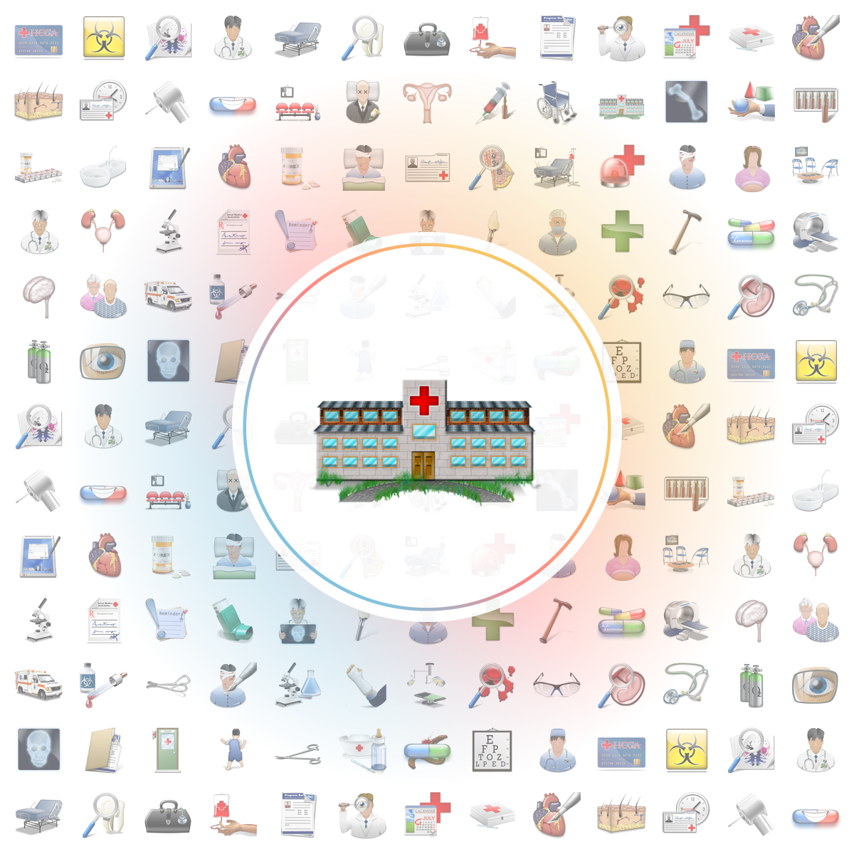 Hospital Icon - Iconshock