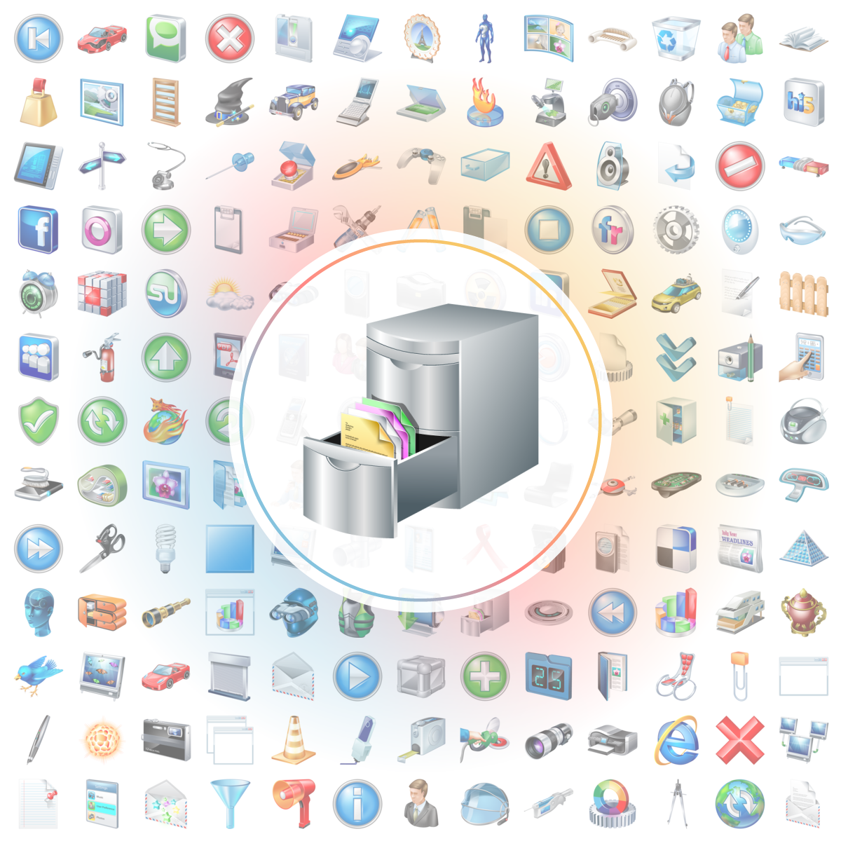 Document storage Icon - Iconshock