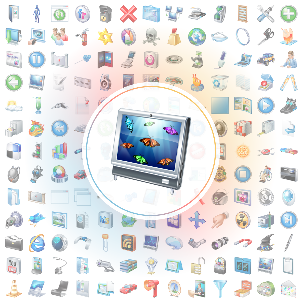 Screensaver Icon - Iconshock