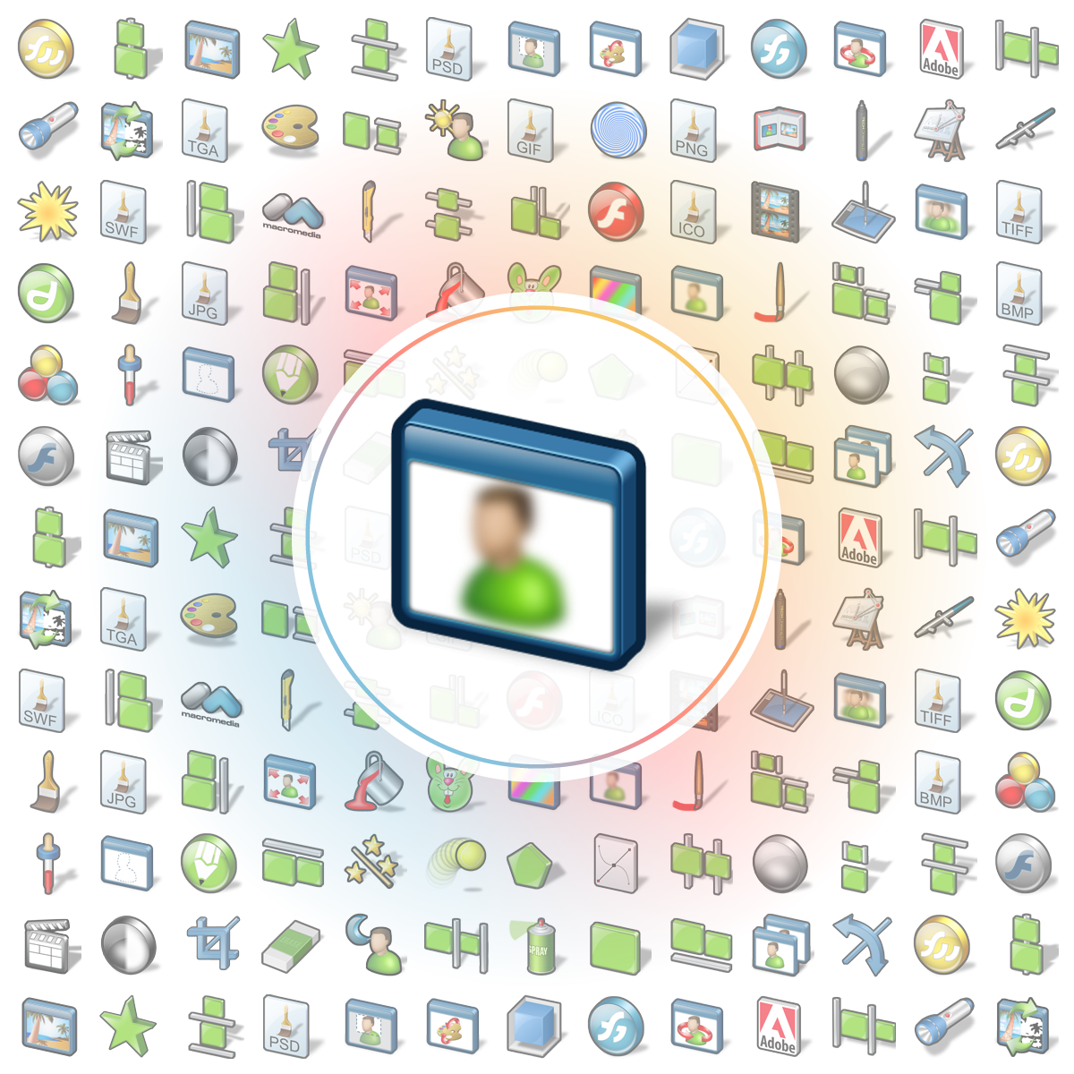 Blur Icon - Iconshock