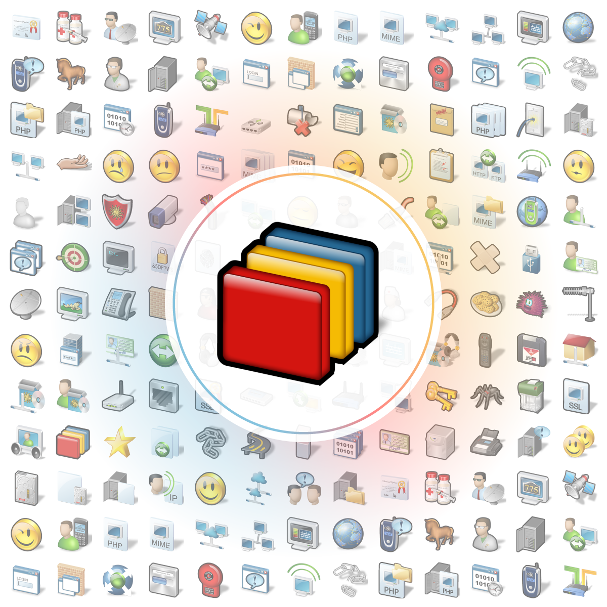 Osi model Icon - Iconshock