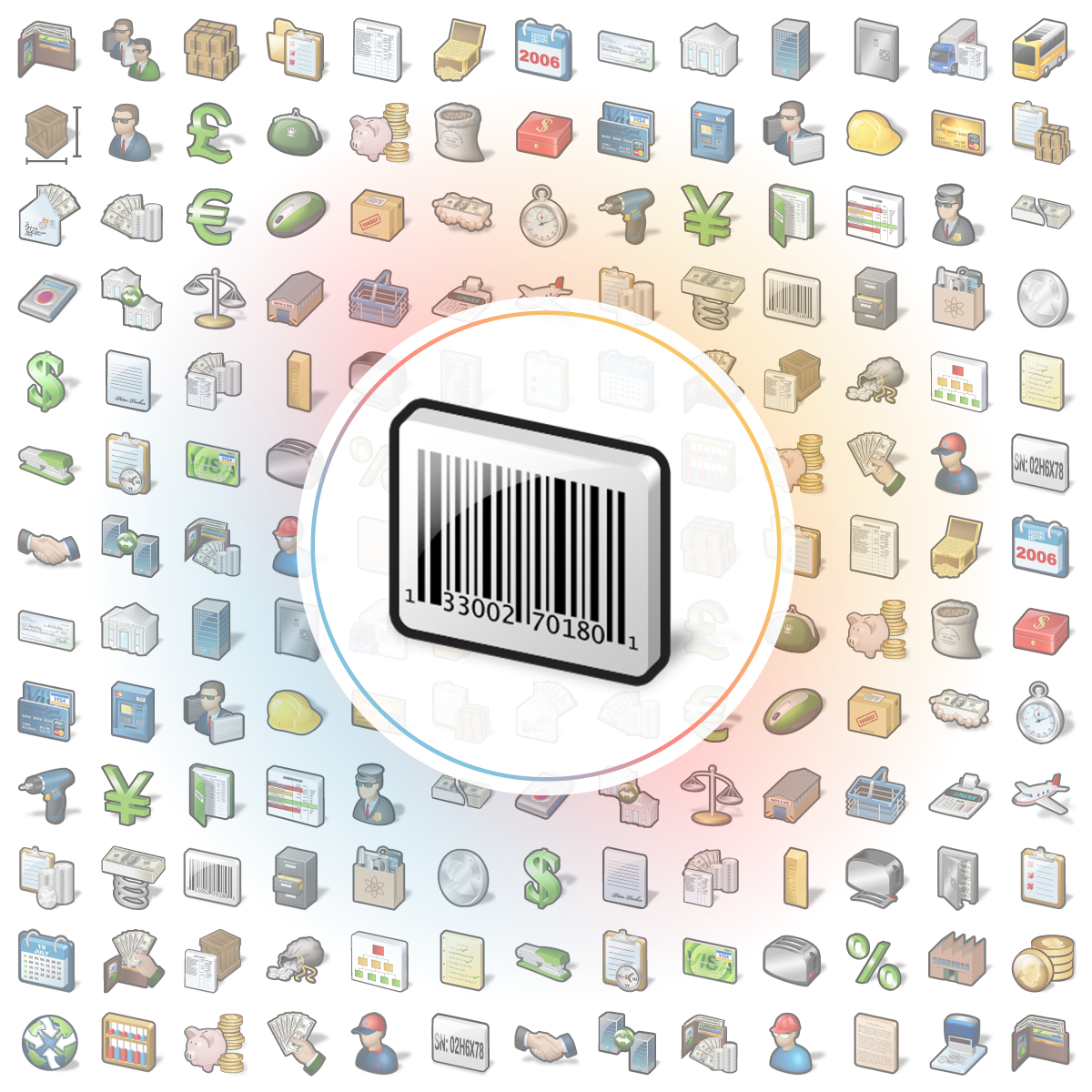 Barcode Icon - Iconshock