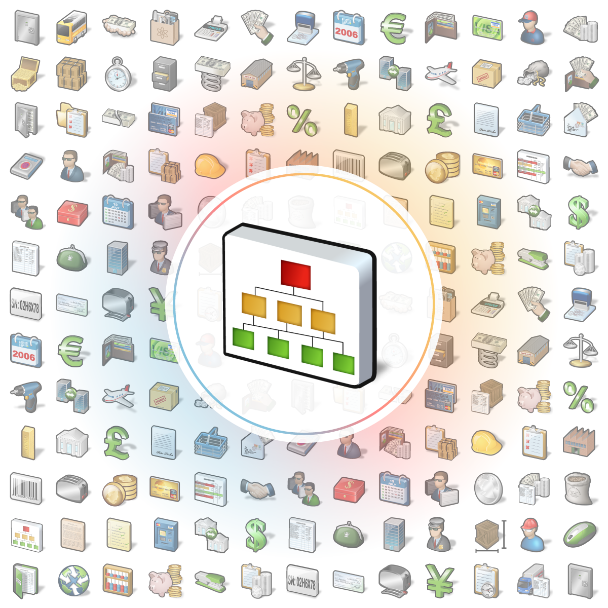 Flow diagram Icon - Iconshock