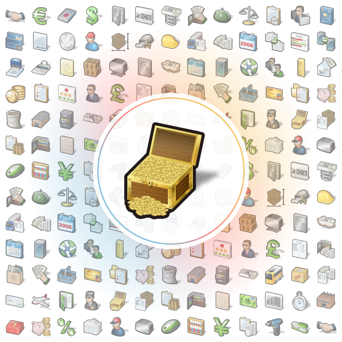 Treasure Icon - Iconshock