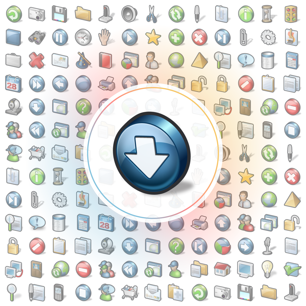 Down Icon - Iconshock