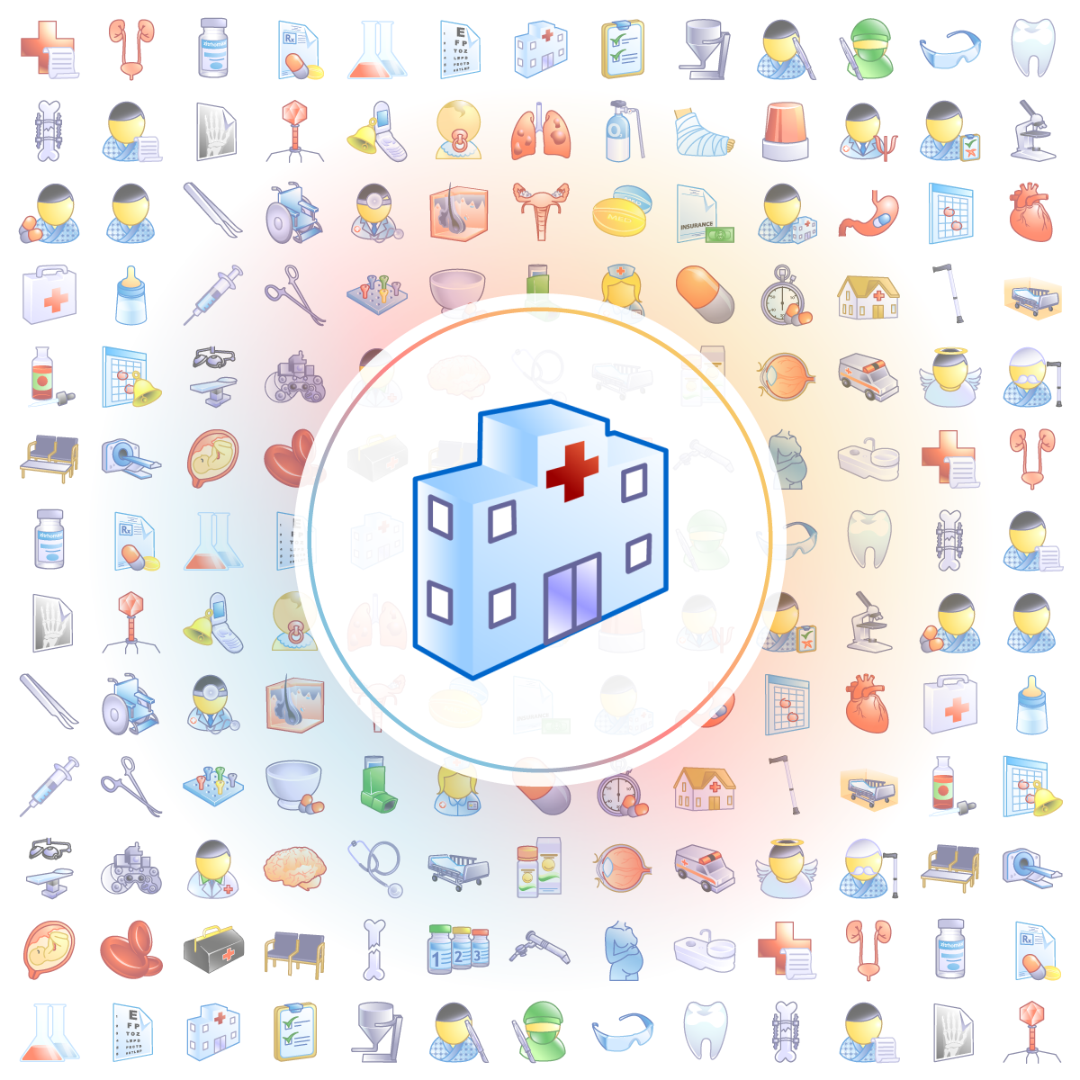 Hospital Icon - Iconshock