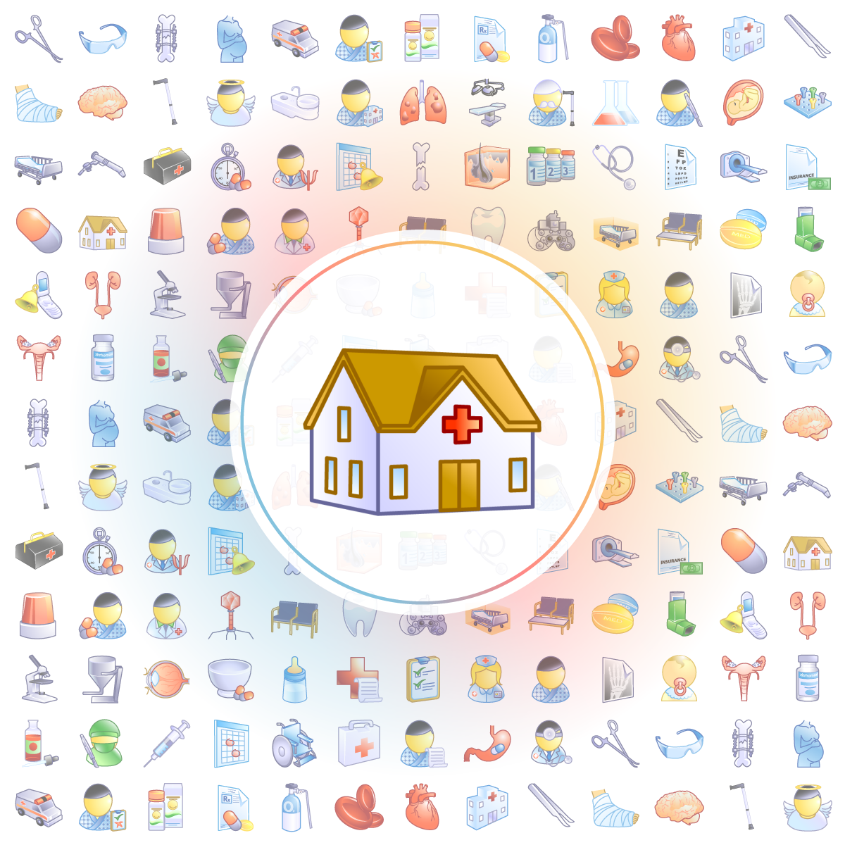 Infirmary Icon - Iconshock