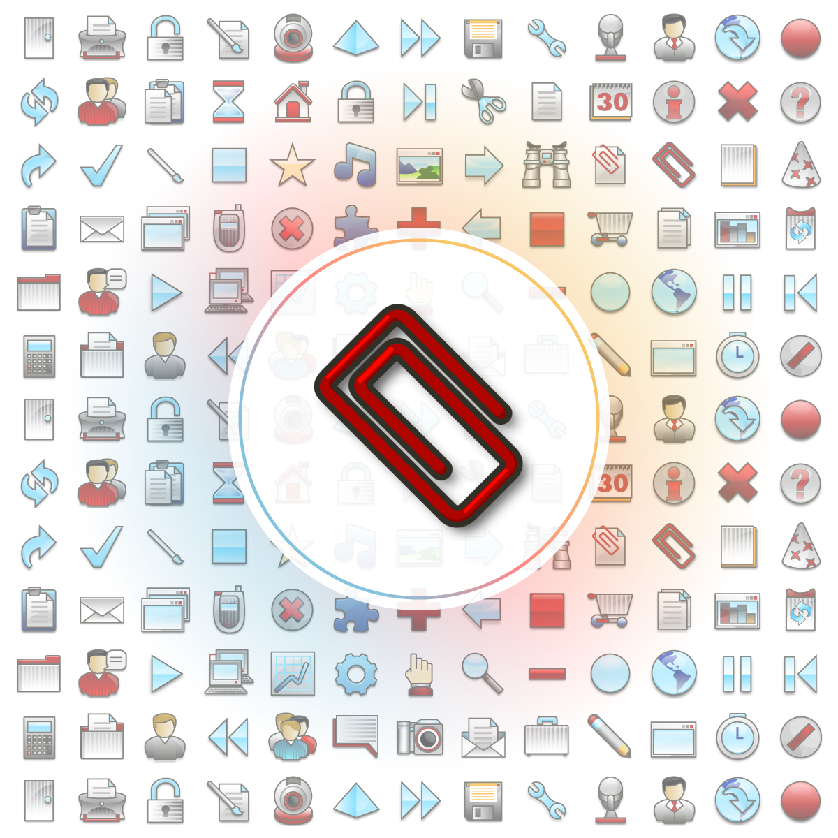 Clip Icon - Iconshock