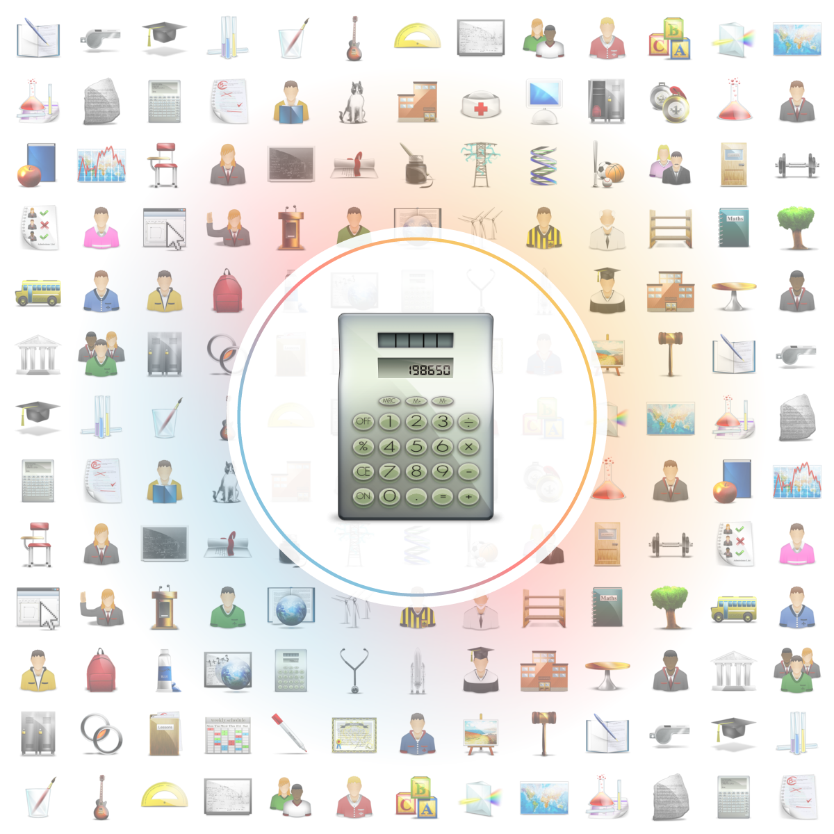 Calc Icon - Iconshock