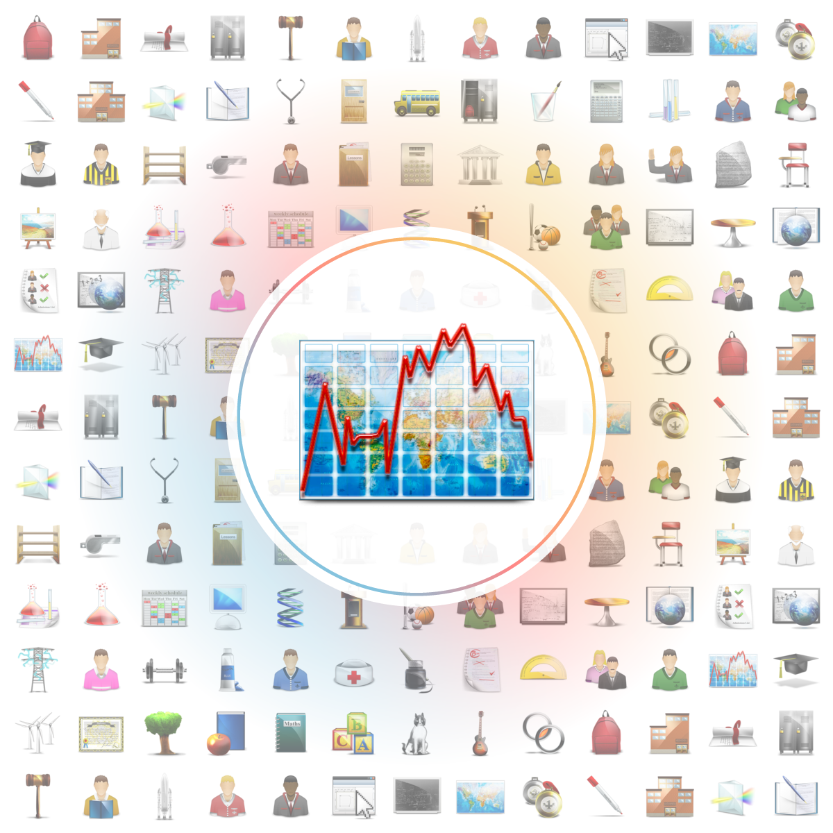 Economics Icon - Iconshock