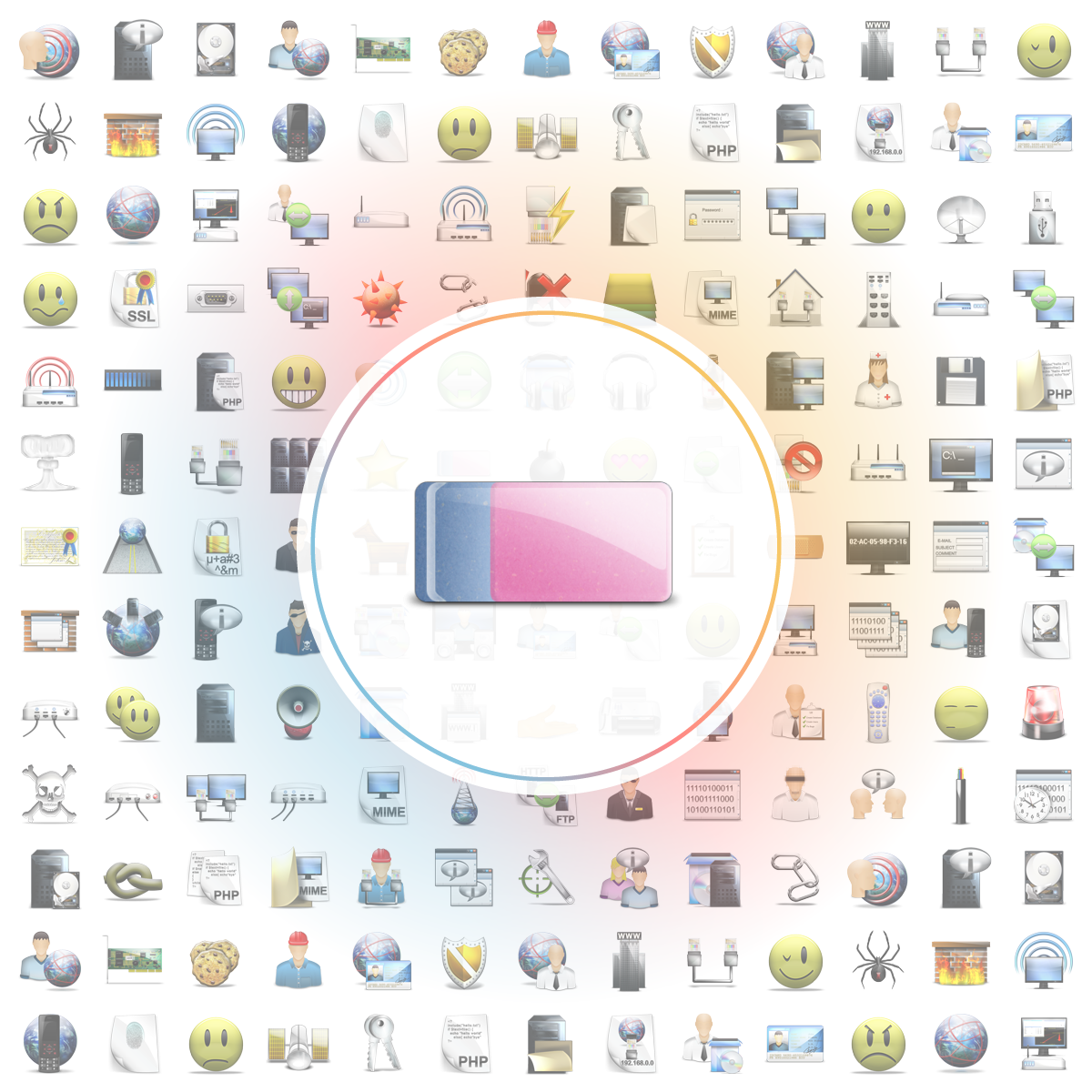 Eraser Icon - Iconshock