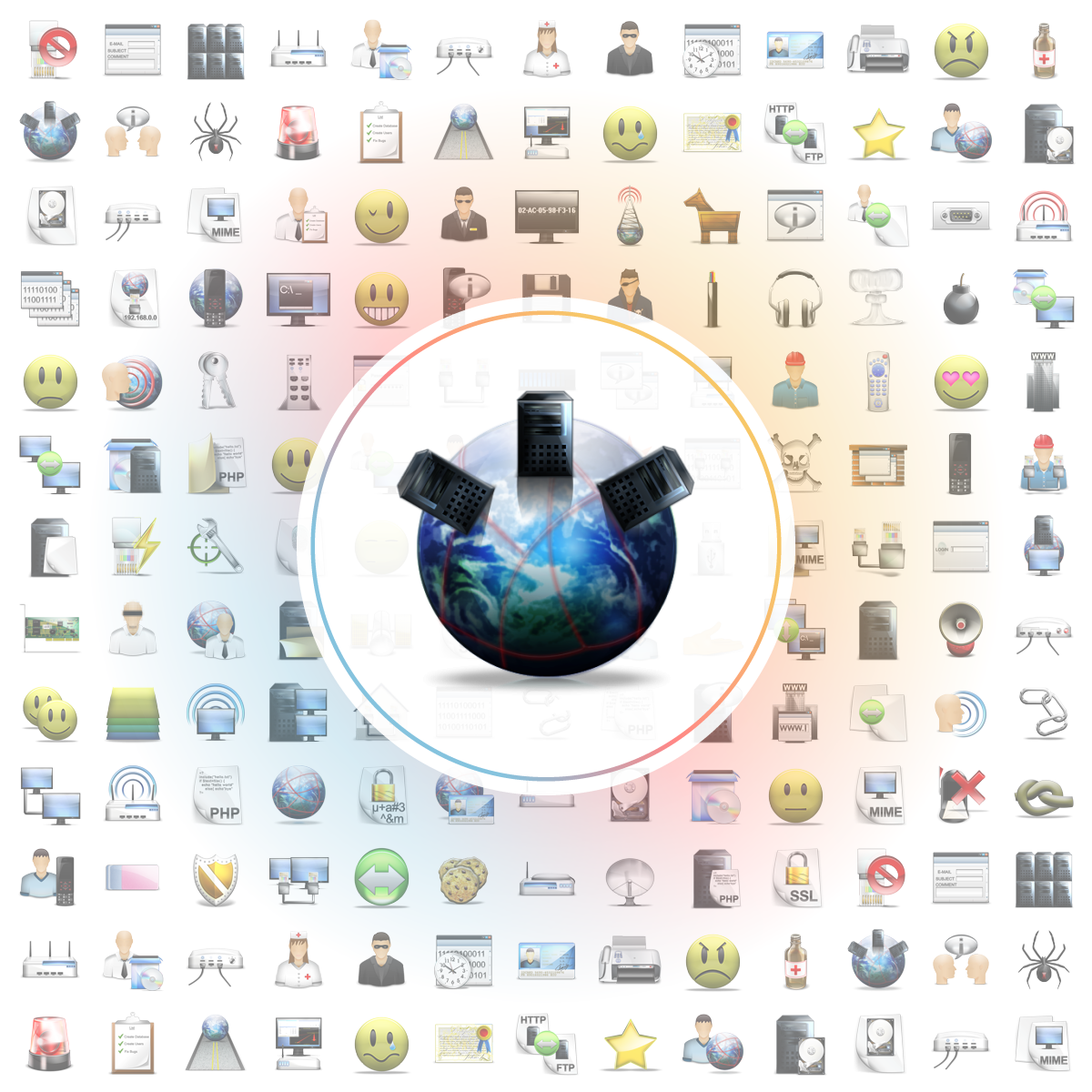 Subnet Icon - Iconshock