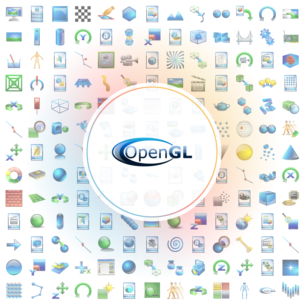 Opengl Icon - Iconshock