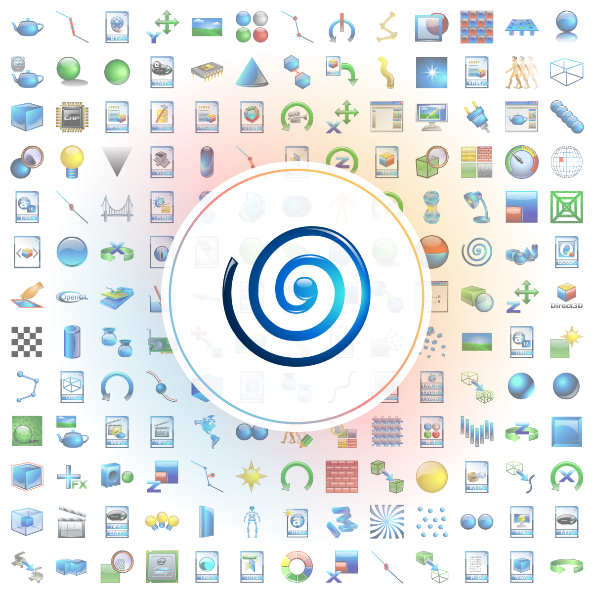 Spiral Icon - Iconshock