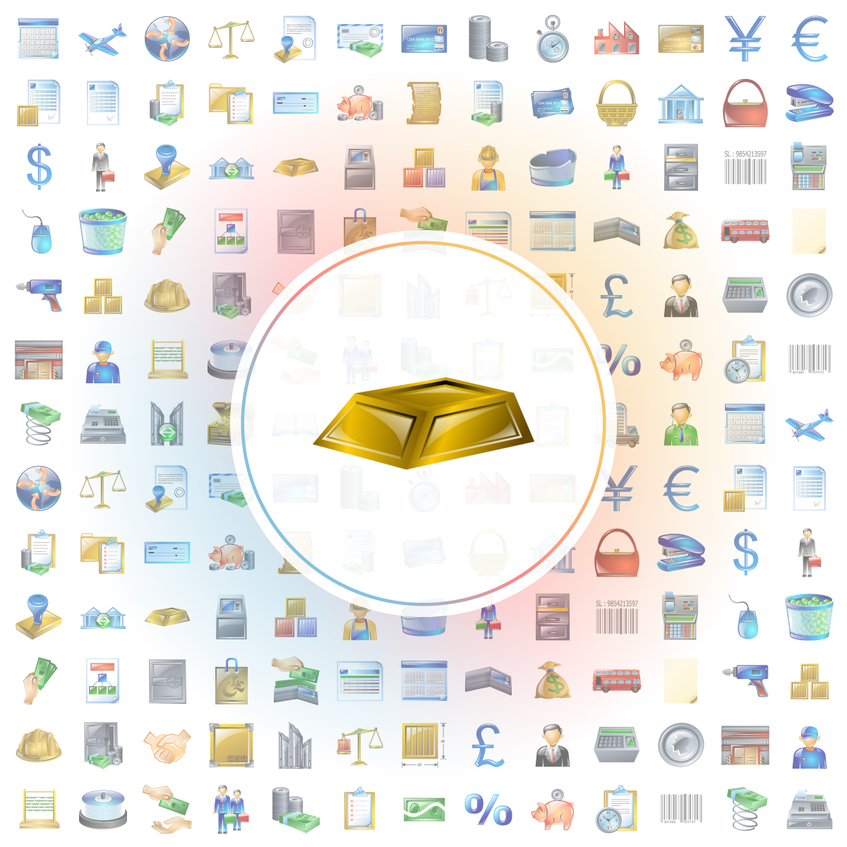 Gold Icon - Iconshock