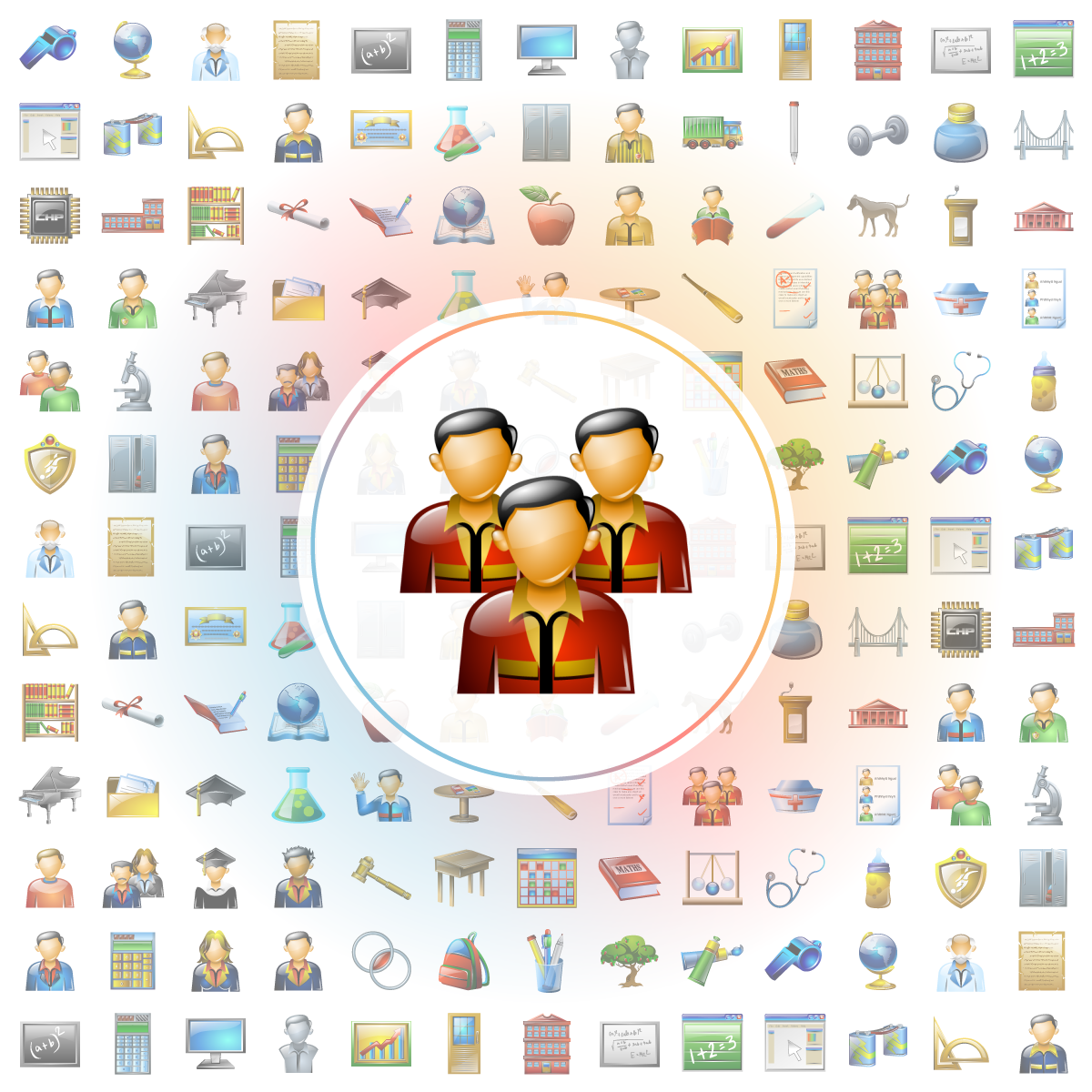 Classmate Icon - Iconshock