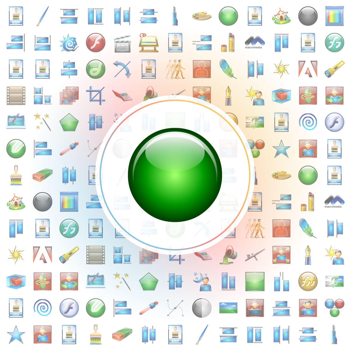 Ellipse Icon - Iconshock