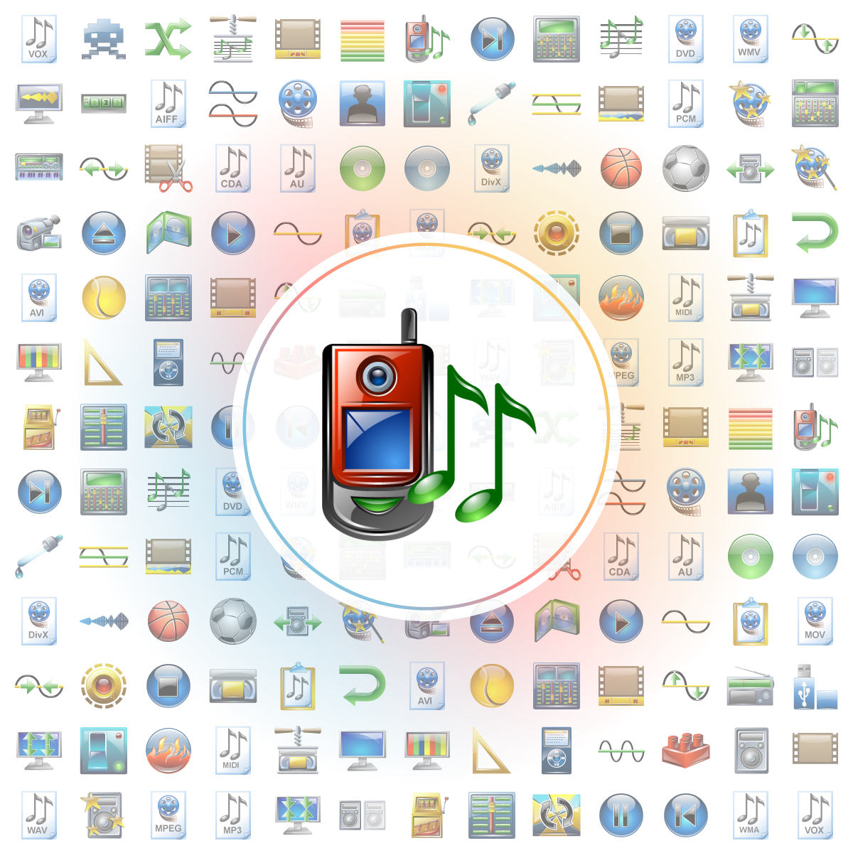 Ringtones Icon - Iconshock