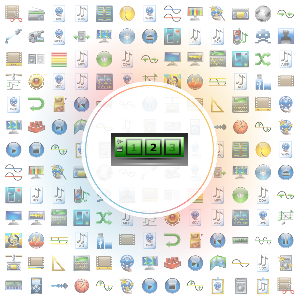 Track Icon - Iconshock